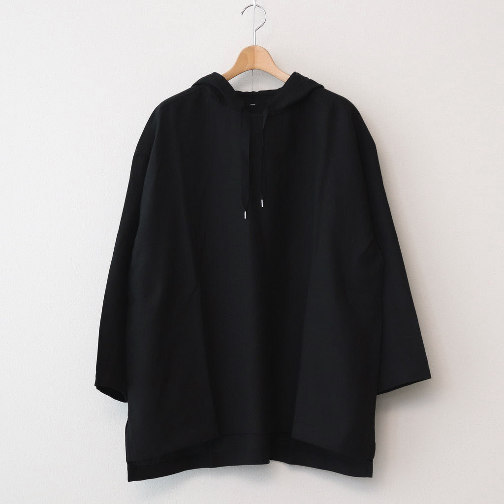 Triple Washer Linen Parka #001 Black [TS220SH083] – DOKODO