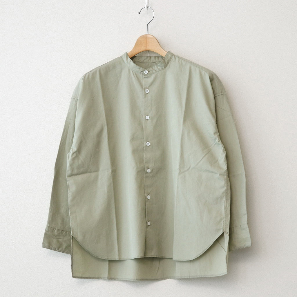 100-120/2 Broadband Collar Shirt #019 Greige [TS240SH081] – DOKODO