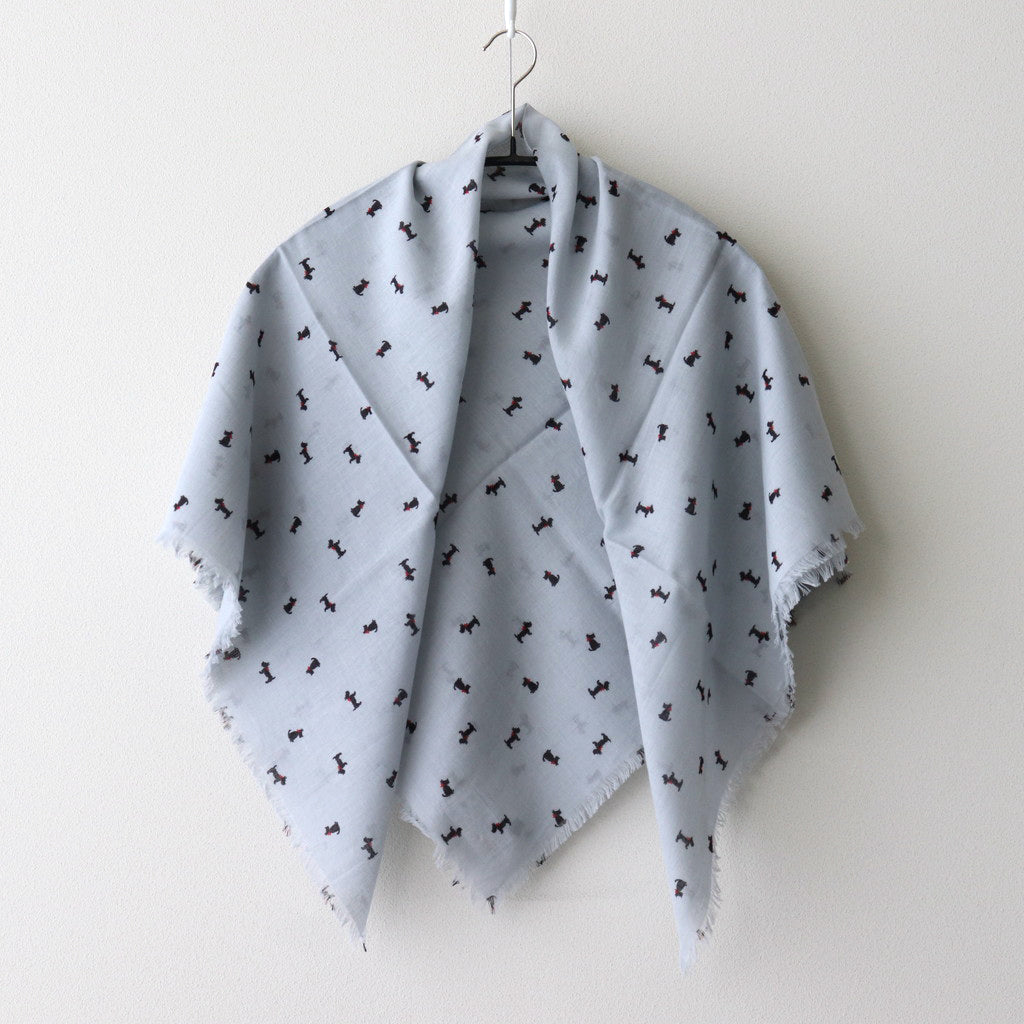 GAUZE SHAWL #terrier [no.6930] – DOKODO
