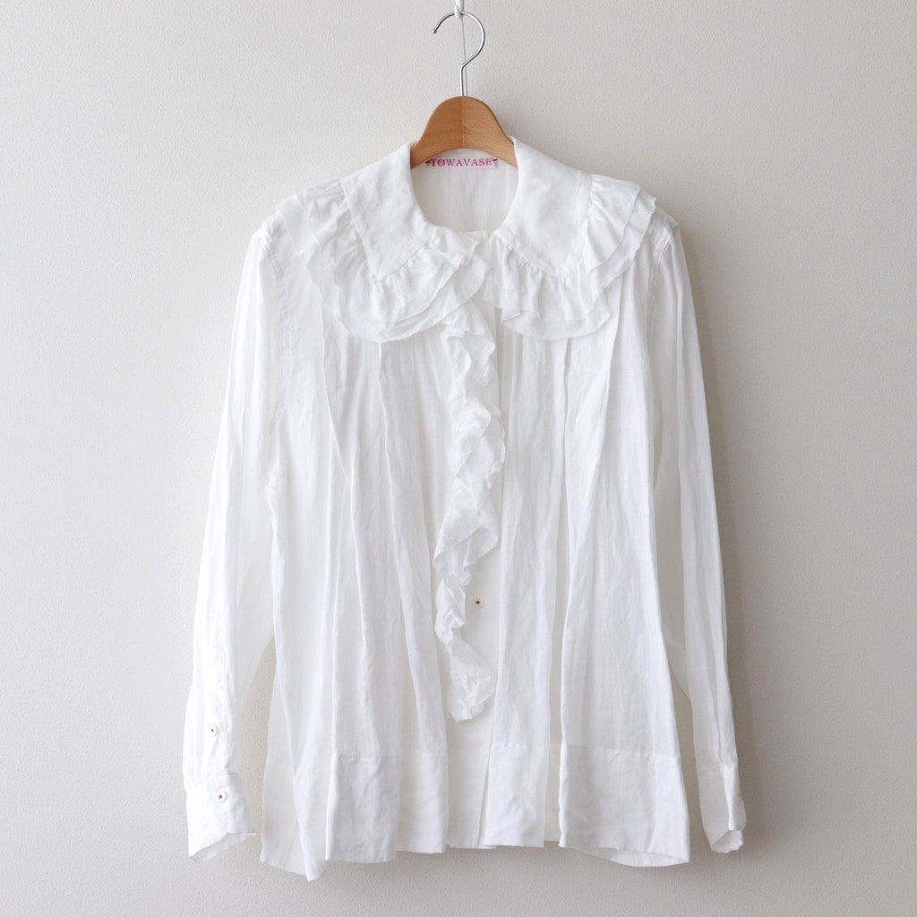 VENT BLOUSE #white [27-0030s] – DOKODO