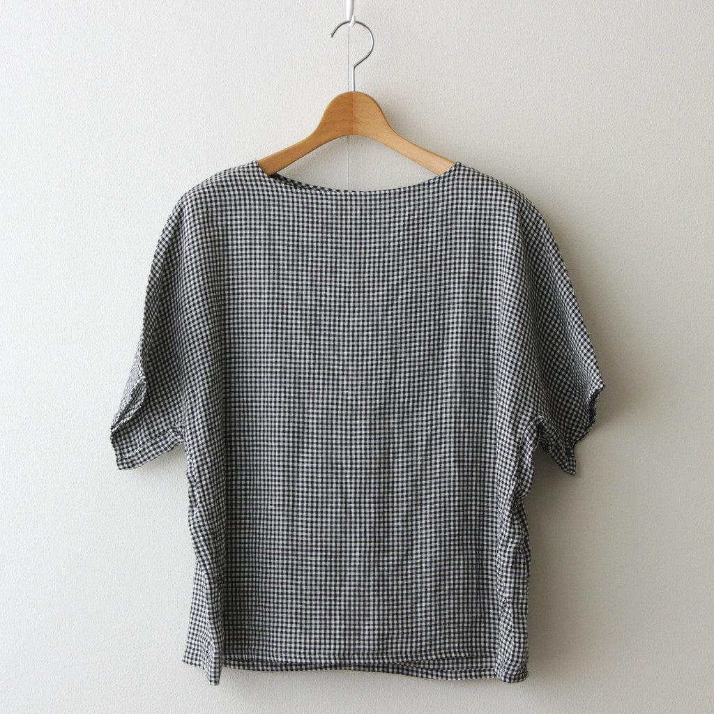 Linden Linen Pullover #BKCK [A232241TS664] – DOKODO