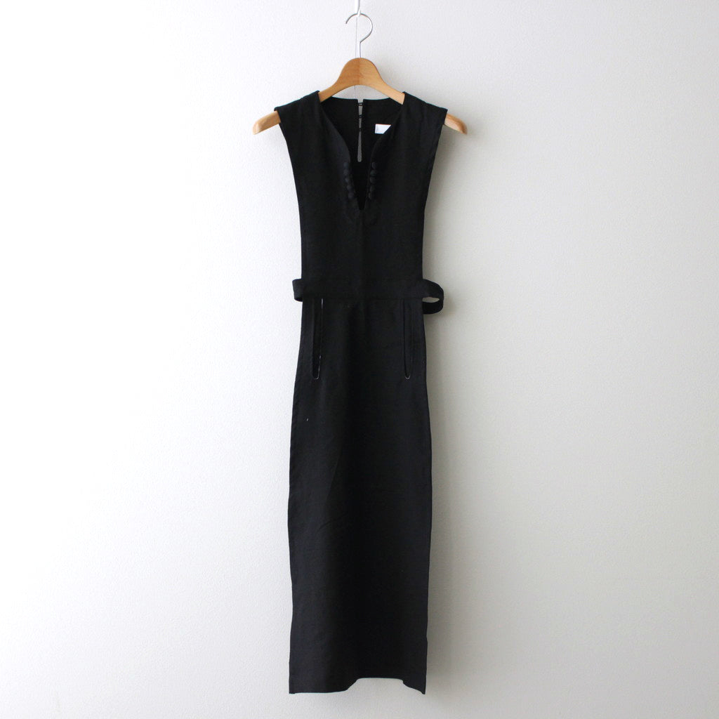 月夜の晩 black pinafore vest #black [TLF-224-sk005-sn] – DOKODO