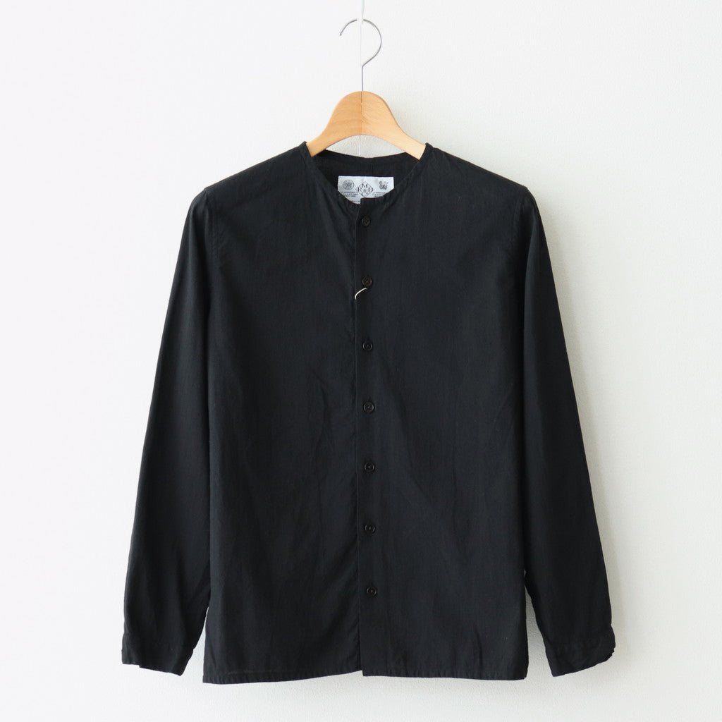 G.D CREW NECK SHIRT JACKET #black [no.6779] – DOKODO