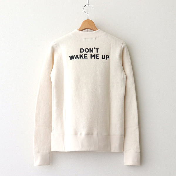 裏起毛 HAVE A KIP SWEAT SHIRT #Natural [no.7267] – DOKODO