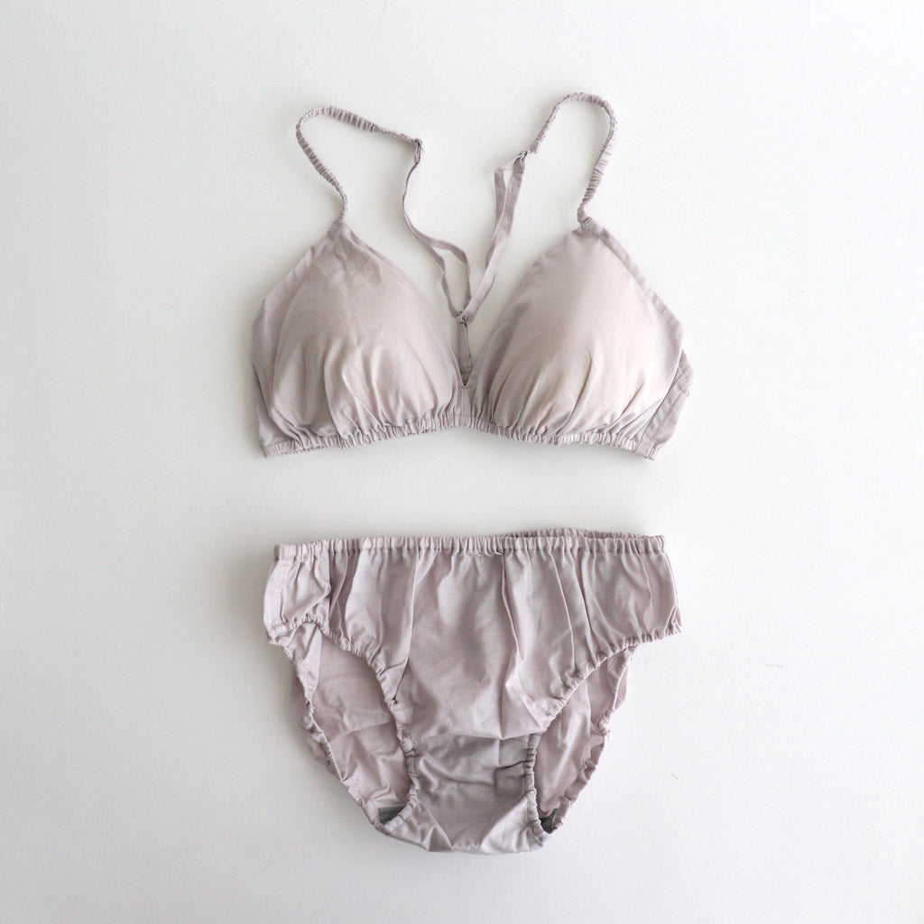 BRA & PANTS #NO.12 STONE BEIGE – DOKODO