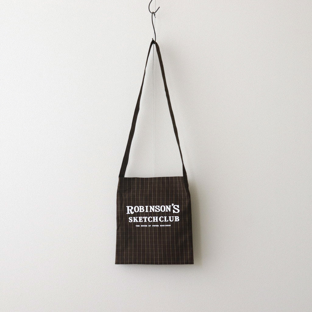 ROBINSON'S.C ONE SHOULDER BAG #DARK BROWN [no.6442] – DOKODO