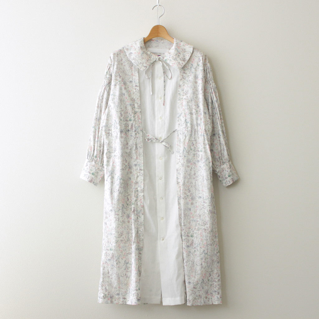 LIBERTYFABRICS flat collar layered dress #lilac [TLF-224-op004-lp] – DOKODO
