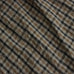 LINEN GUN CLUB CHECK STOLE #BROWN [no.6594] – DOKODO