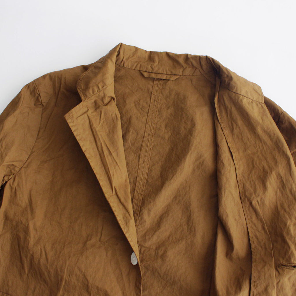 GARMENT DYE JACKET #brown [no.6281] – DOKODO