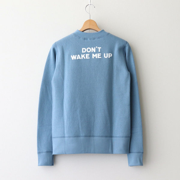 裏起毛 HAVE A KIP SWEAT SHIRT #Blue Gray [no.7267] – DOKODO