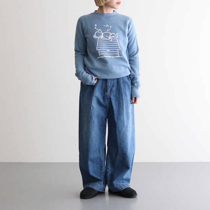 裏起毛 HAVE A KIP SWEAT SHIRT #Blue Gray [no.7267] – DOKODO